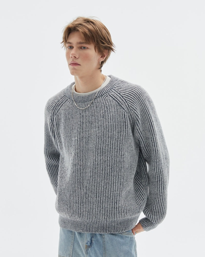 Raglan Rib Knit Crew – Lakeside Label